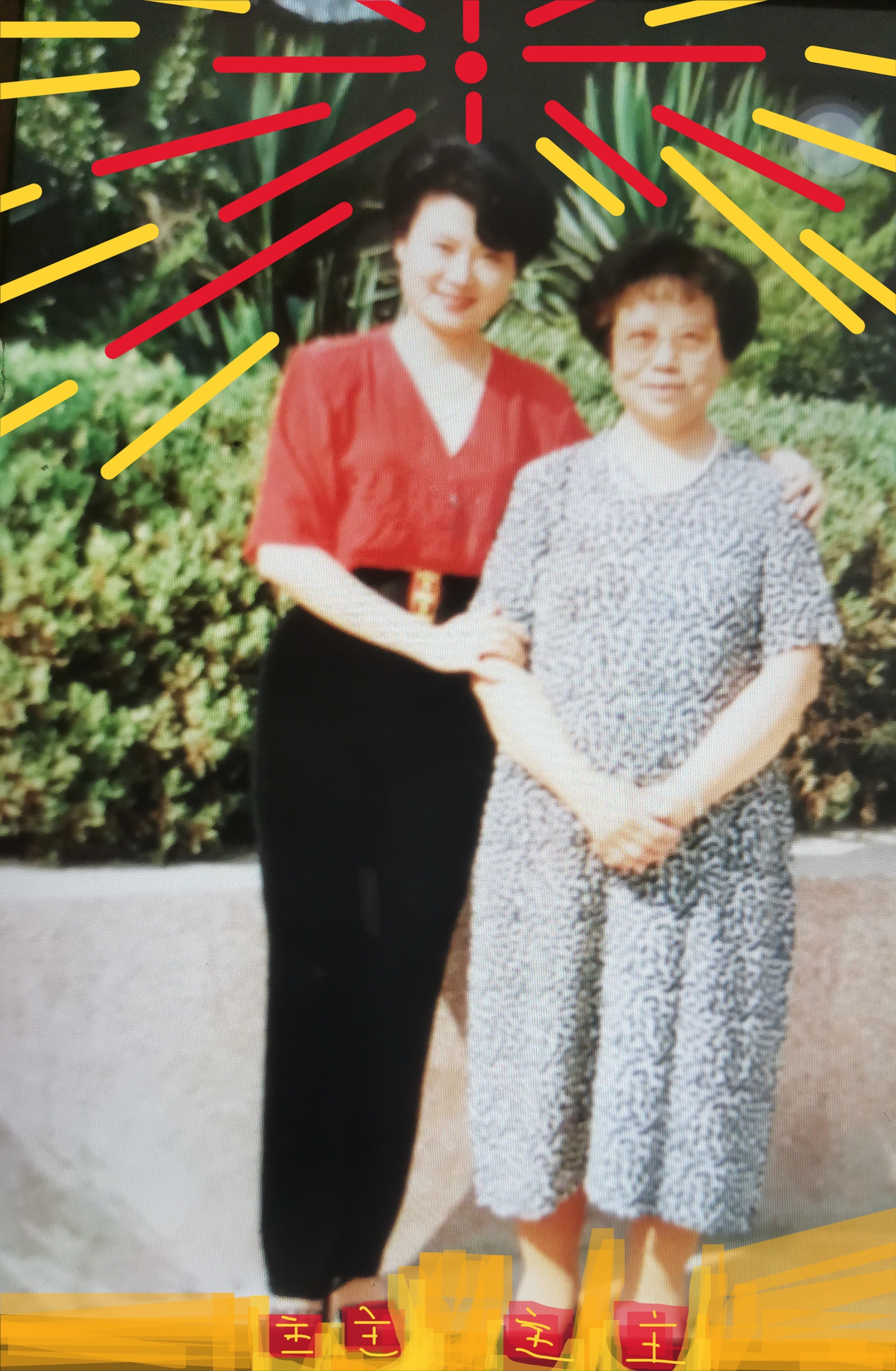 RuoQianKang1995年7月我母亲60生日-人类做阳光人，在阳光生存界面战胜AI神经电磁波犯罪-个人相册-尊重正义-万维博客-万维读者 ...